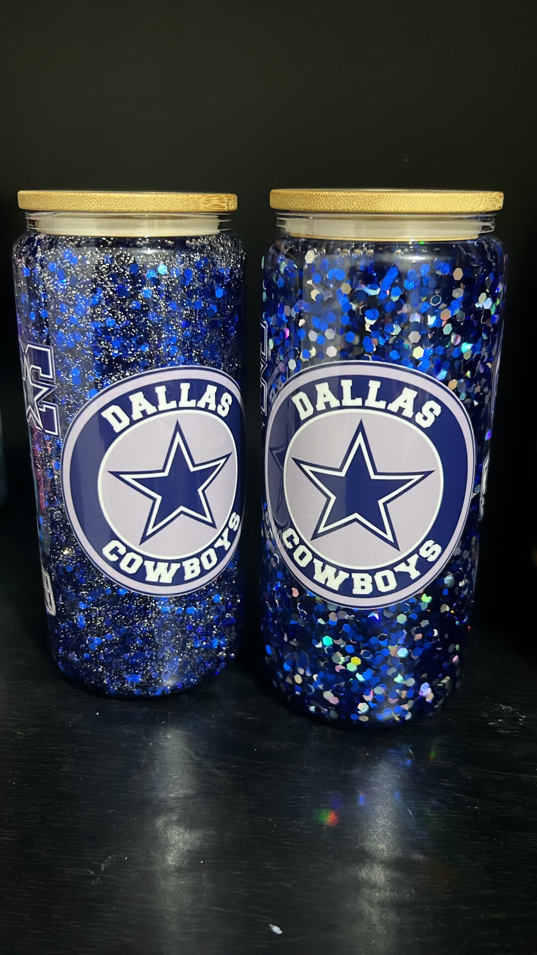 Cowboys Inspired Snowglobe Cup - Etsy