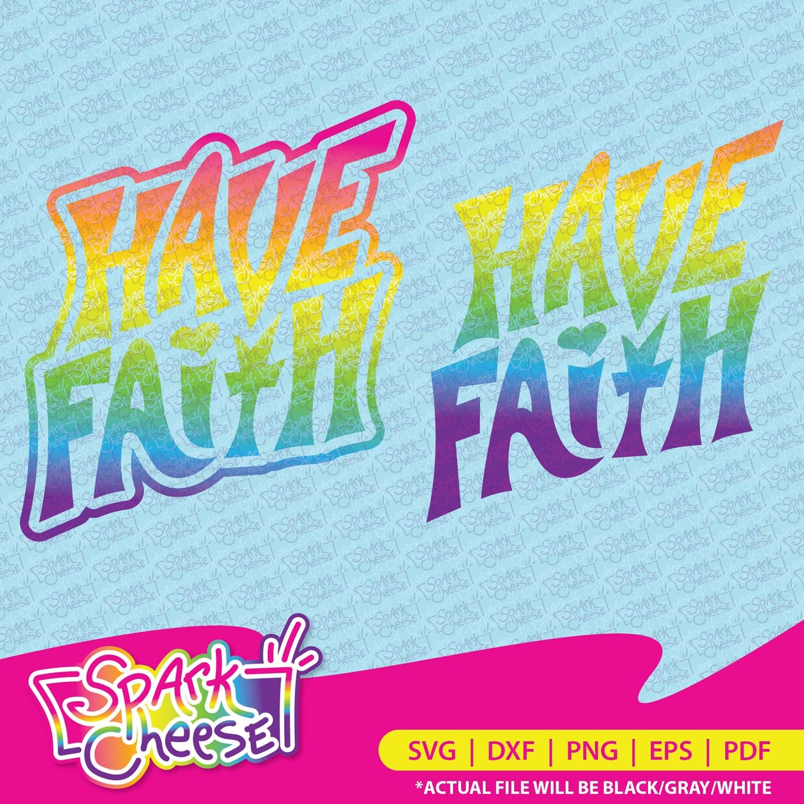 Have Faith SVG Cut File Instant Digital Download Cricut Vinyl Decals ...