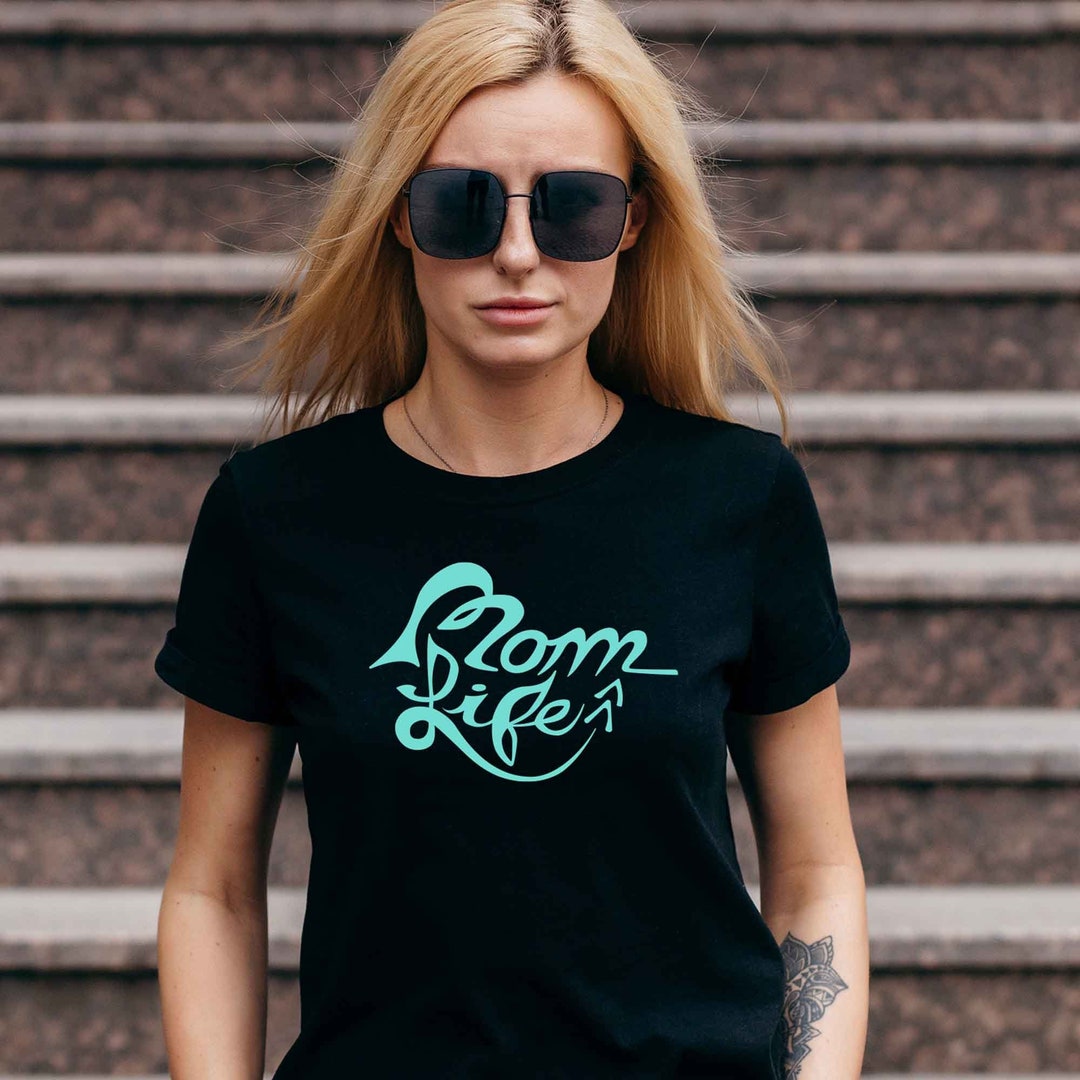 Mom Life SVG Instant Digital Download Cricut Cut File for Vinyl Shirt ...