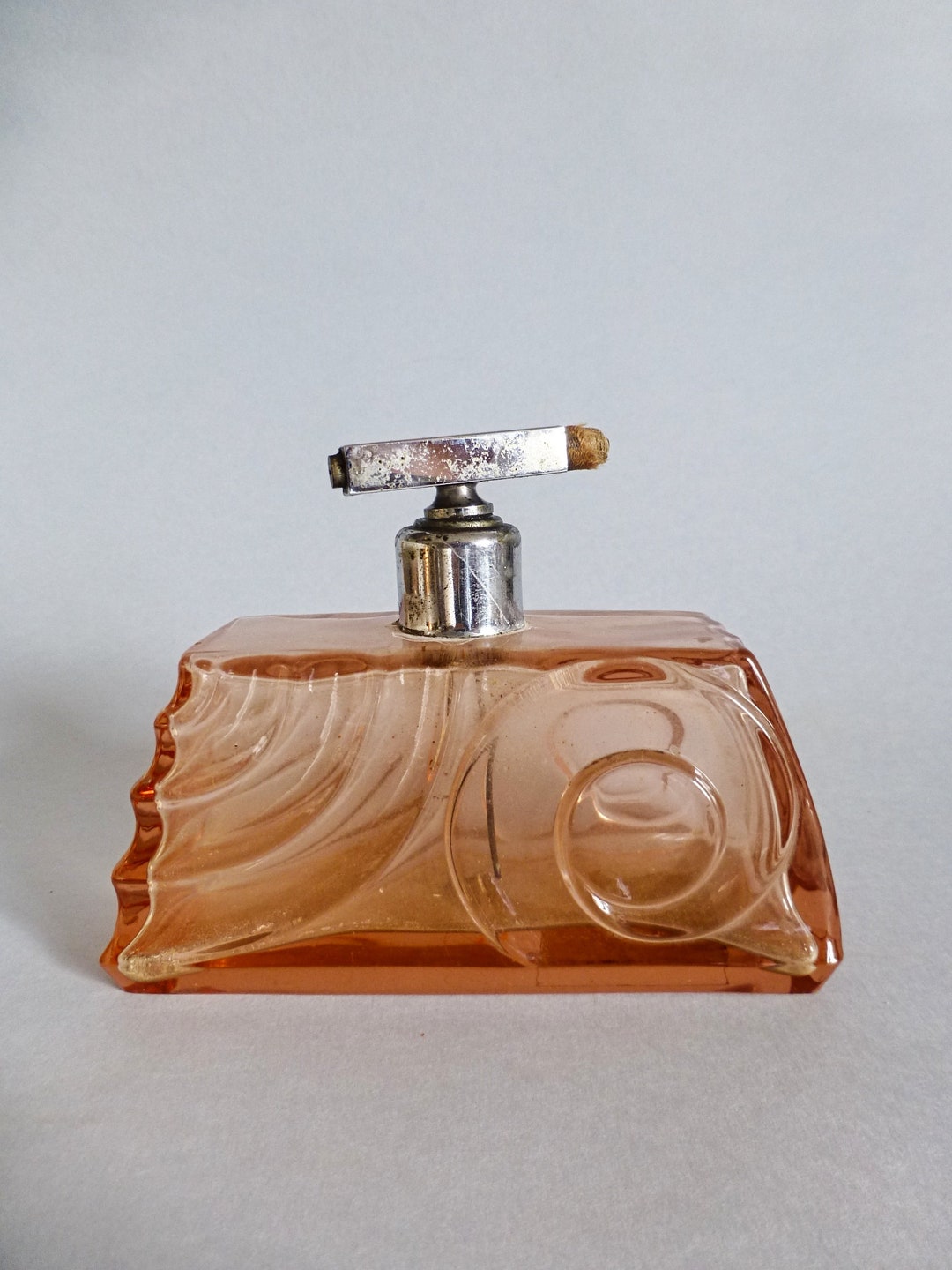 Antique Fragrance Perfume Bottle, Antique Pink Glass ,decorative ...