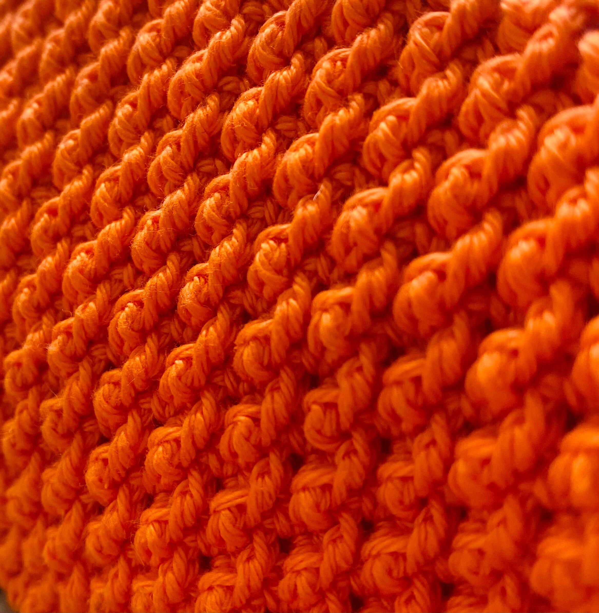 Hand-made Orange Crochet Purse With Kiss Lock Clasp Frame. - Etsy