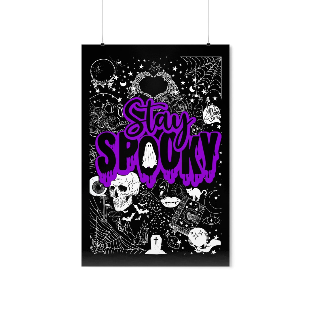 Spooky Premium Matte Vertical Posters - Etsy