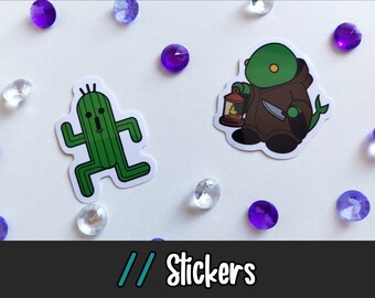 Cactuar Sticker - Etsy