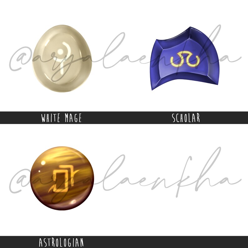 FFXIV Soul Crystals Magnet - Etsy