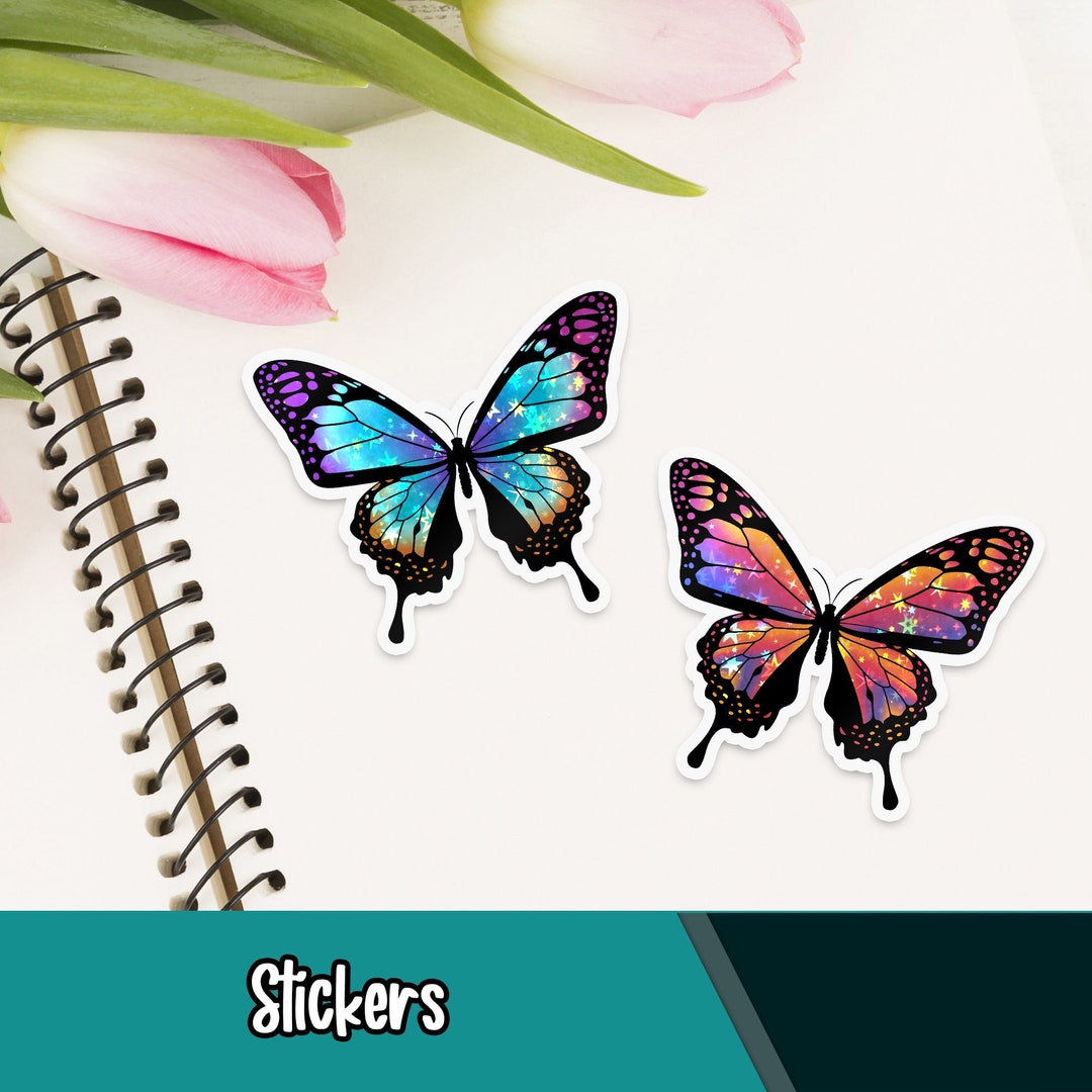 FFXIV Feo Ul and Titania Butterflies Vinyl Holographic Stickers - Etsy