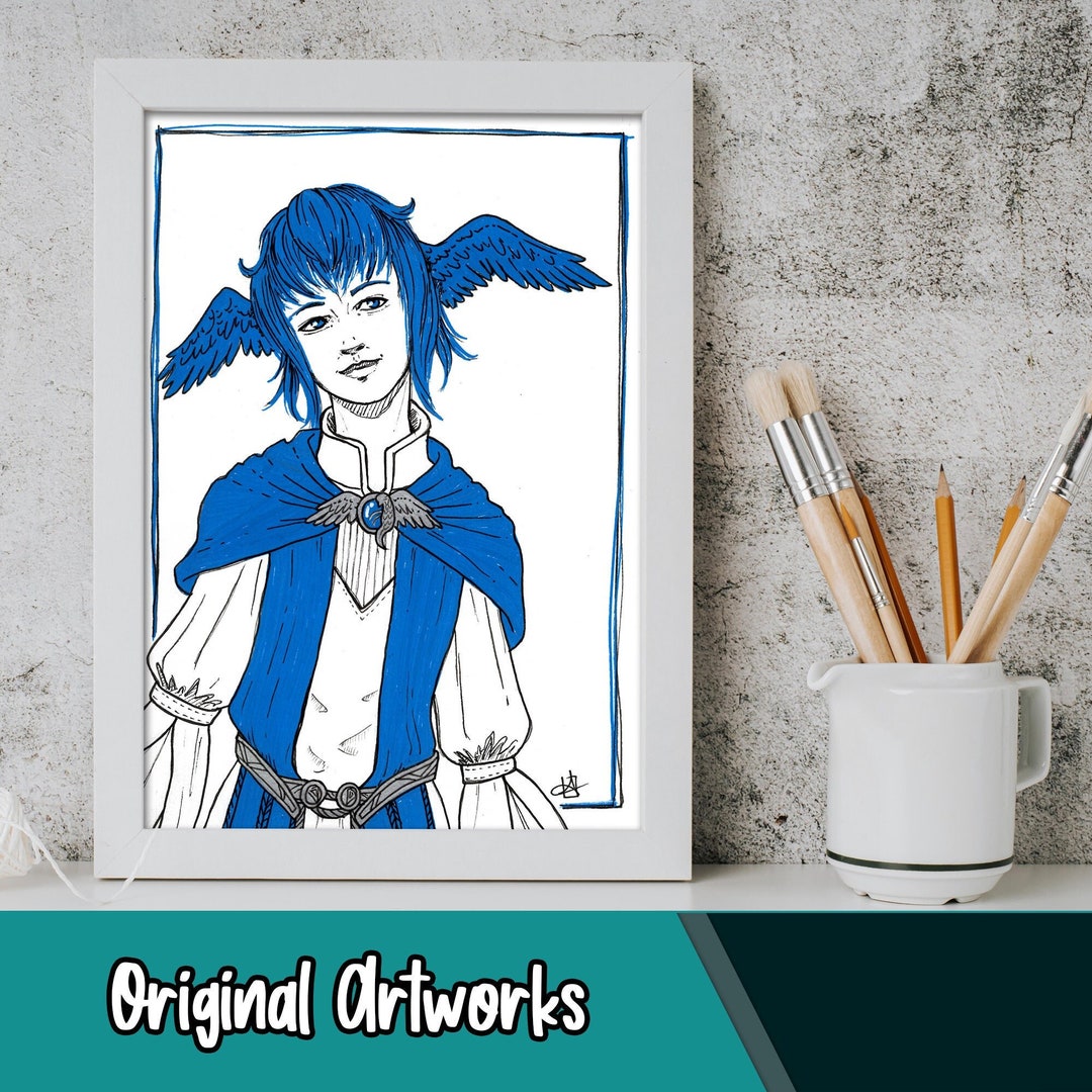 Fanart - FFXIV Meteion - Etsy
