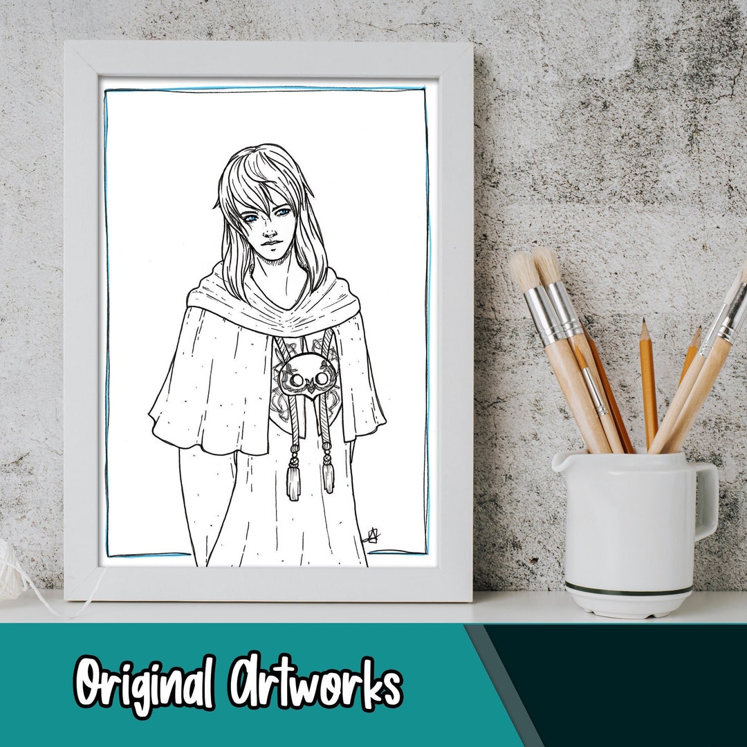 Fanart - FFXIV Themis - Etsy