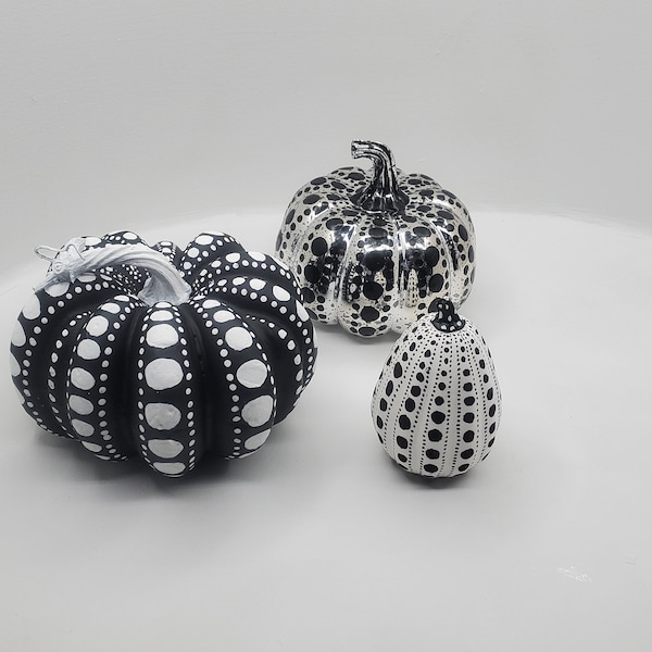 Polka Dot Pumpkins - Etsy