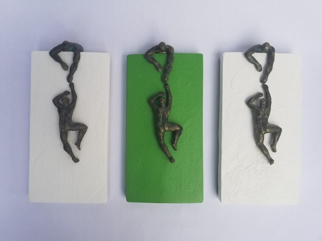Climbers Vertical Base, Limited Edition Modular Wall Art 4 Contemporary ...