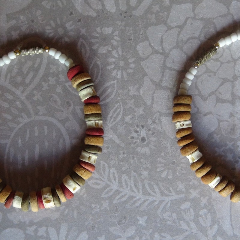 Fish Vertebrae Beads - Etsy