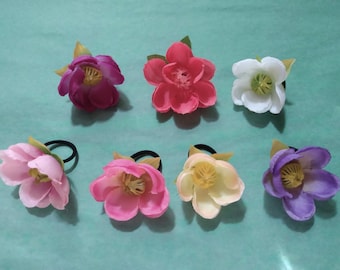 Silk Flower Ring - Etsy