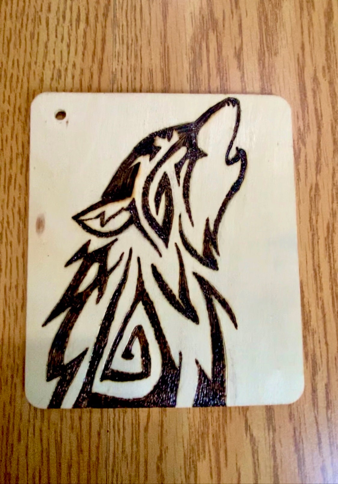 Wolf Wood Burning Pyrography - Etsy