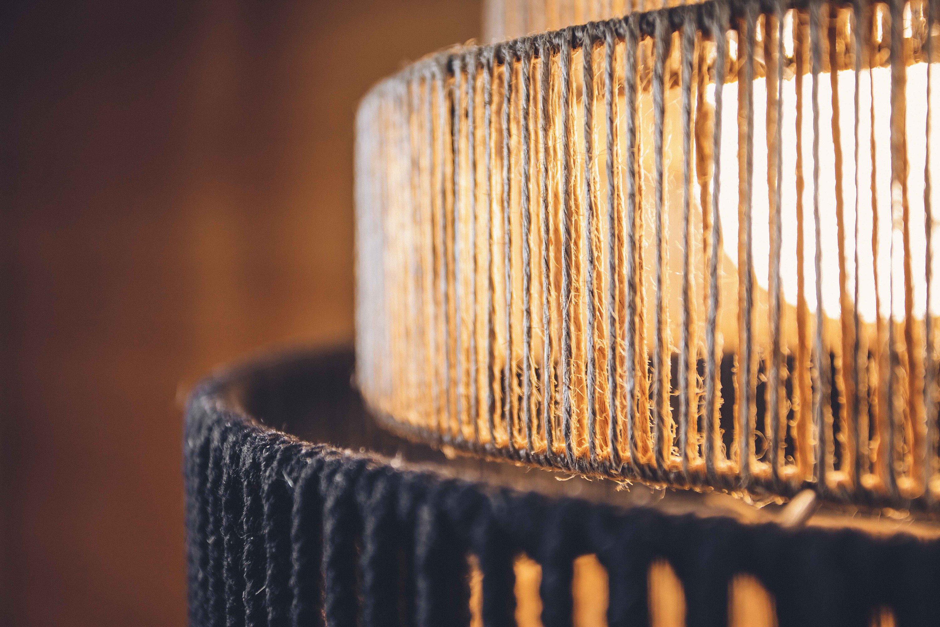 Macrame Lamp Shade Modern Ceiling Light Farmhouse | Etsy