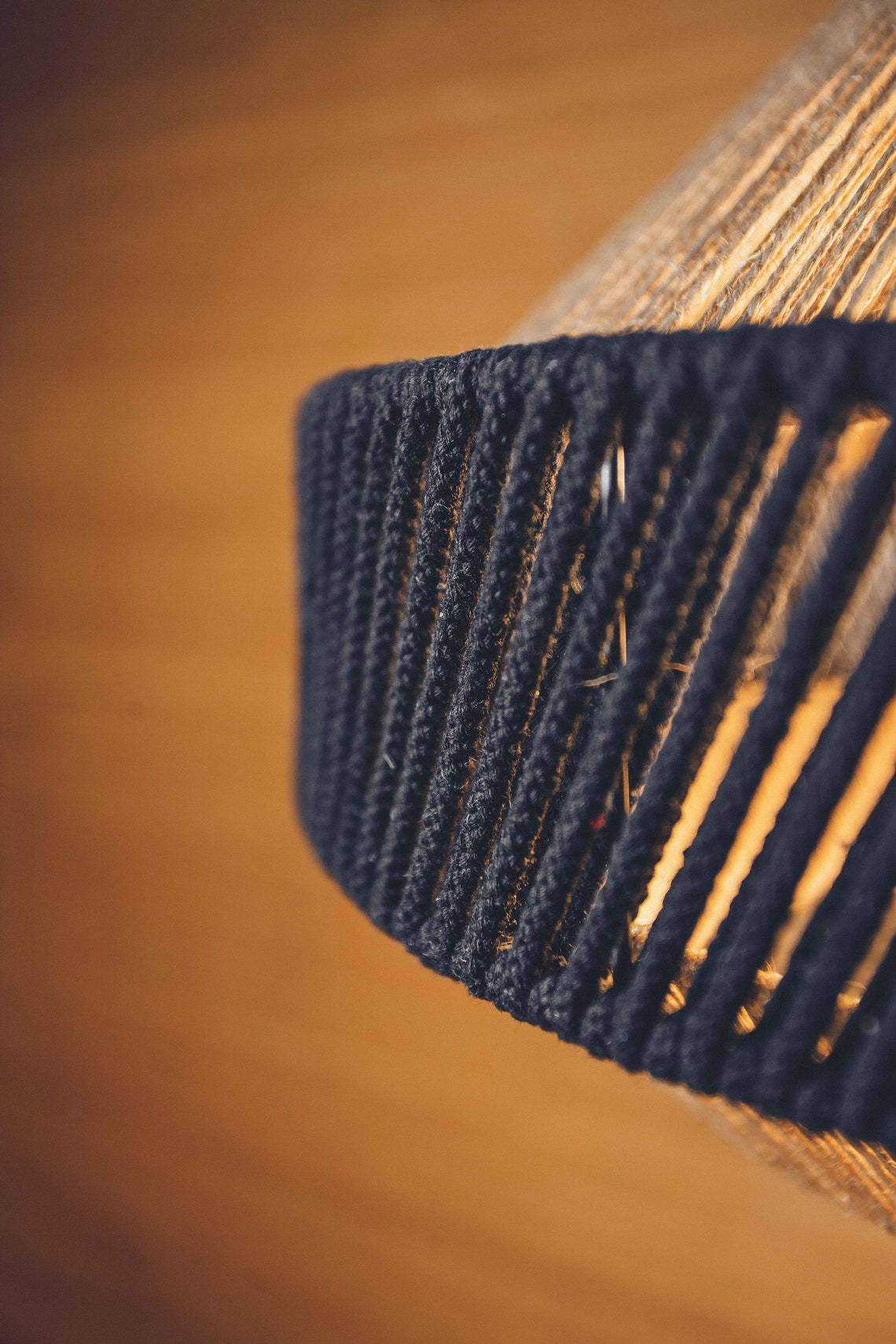 Macrame Light Rope Light Farmhouse Lighting Modern Ceiling | Etsy