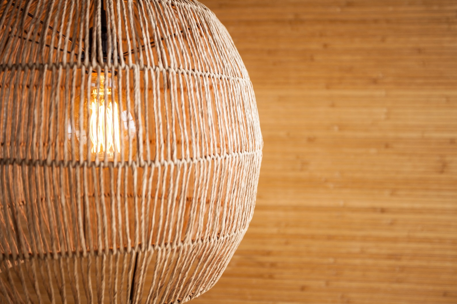 Rustic Lamp Shade Rattan Lamp Shade Bamboo Lamp Shade | Etsy