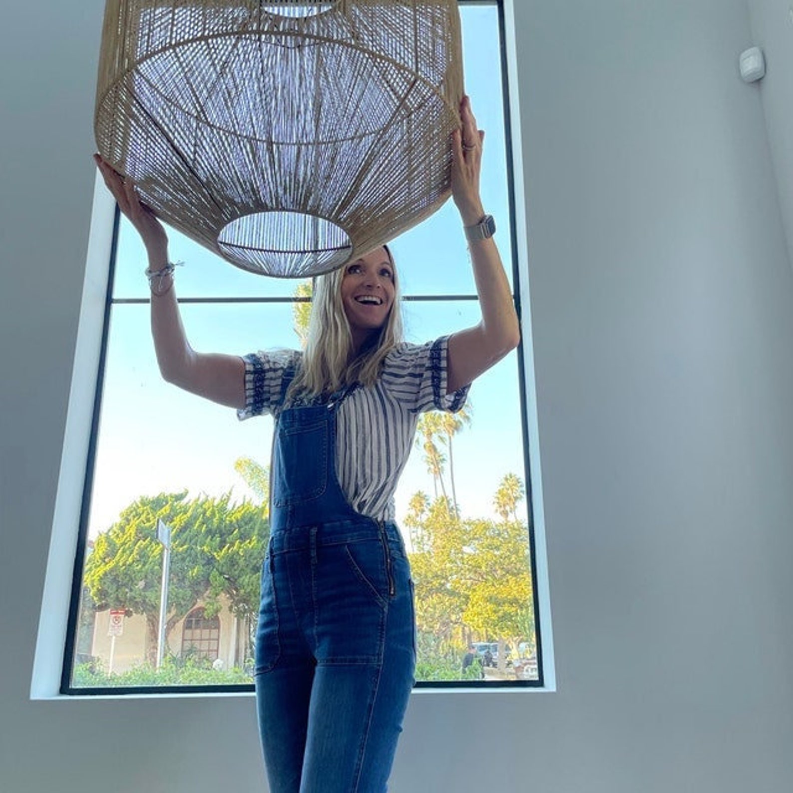 Oversized Ceiling Light, Pendant Lights, Boho Light, Custom Light Shade ...