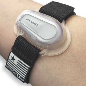 Dexcom G6 Arm Band Cover, 4-18" Adjustable Sensor Shield - Etsy