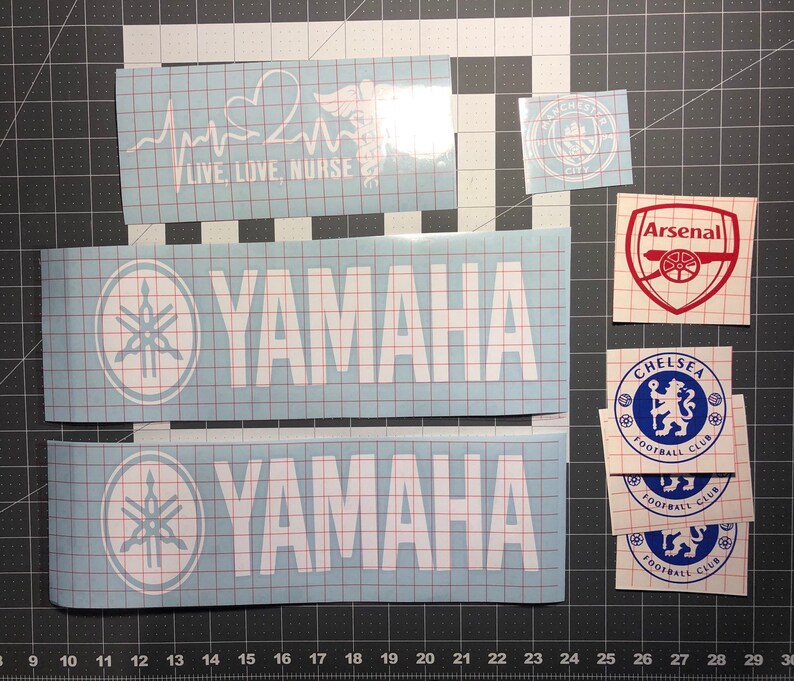 Yamaha Logo Vinyl Decal R6 R1 R1M YZF R3 YZF - Etsy Norway