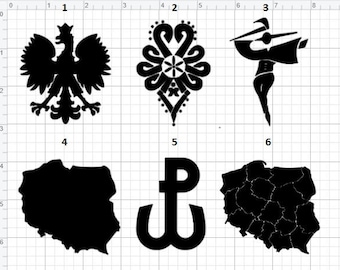 Polish Eagle Decal - Etsy