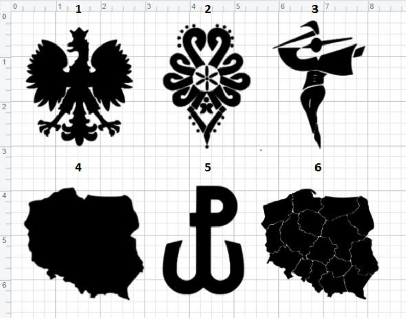 Polish Legion Poland Aluminum Car Badge Sticker - Polish Eagle And Flag ...