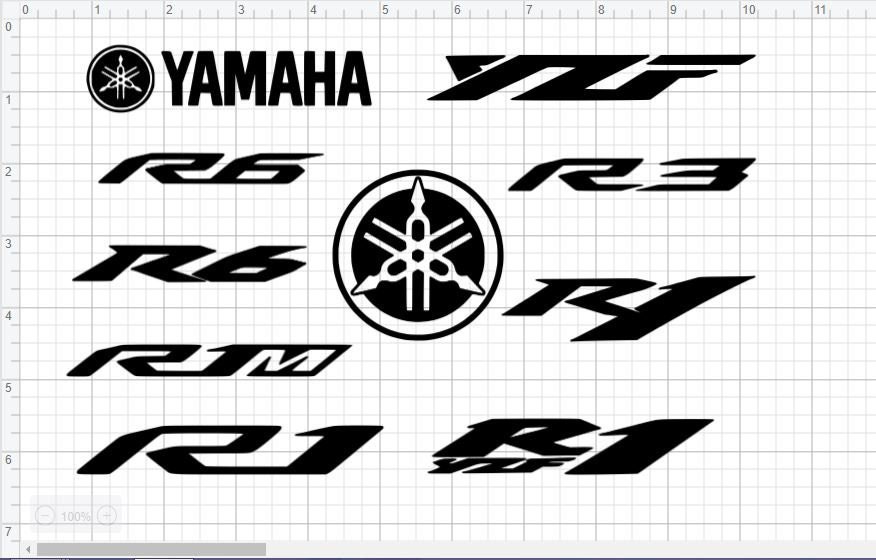 Yamaha R6 Symbol