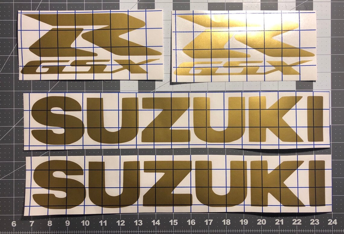 Suzuki Decals Suzuki Logo Motorcycle Decals Vinyl - Etsy