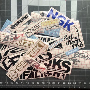 Yamaha Logo Vinyl Decal R6 R1 R1M YZF R3 YZF R1 Yamaha Decals Any Color ...