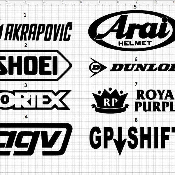 Motorcycle Decals and Stickers - Etsy