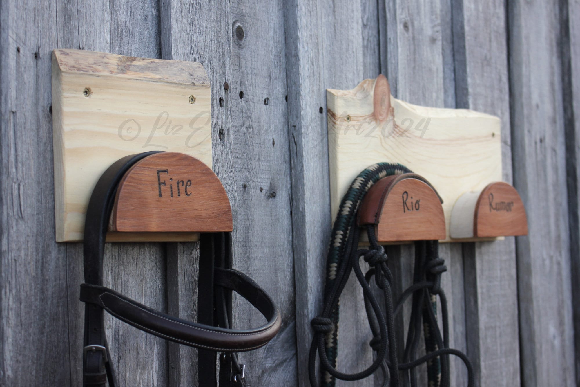 Single Bridle Rack Hanger for Horse Head Gear Halter Bridle Holder Tack ...