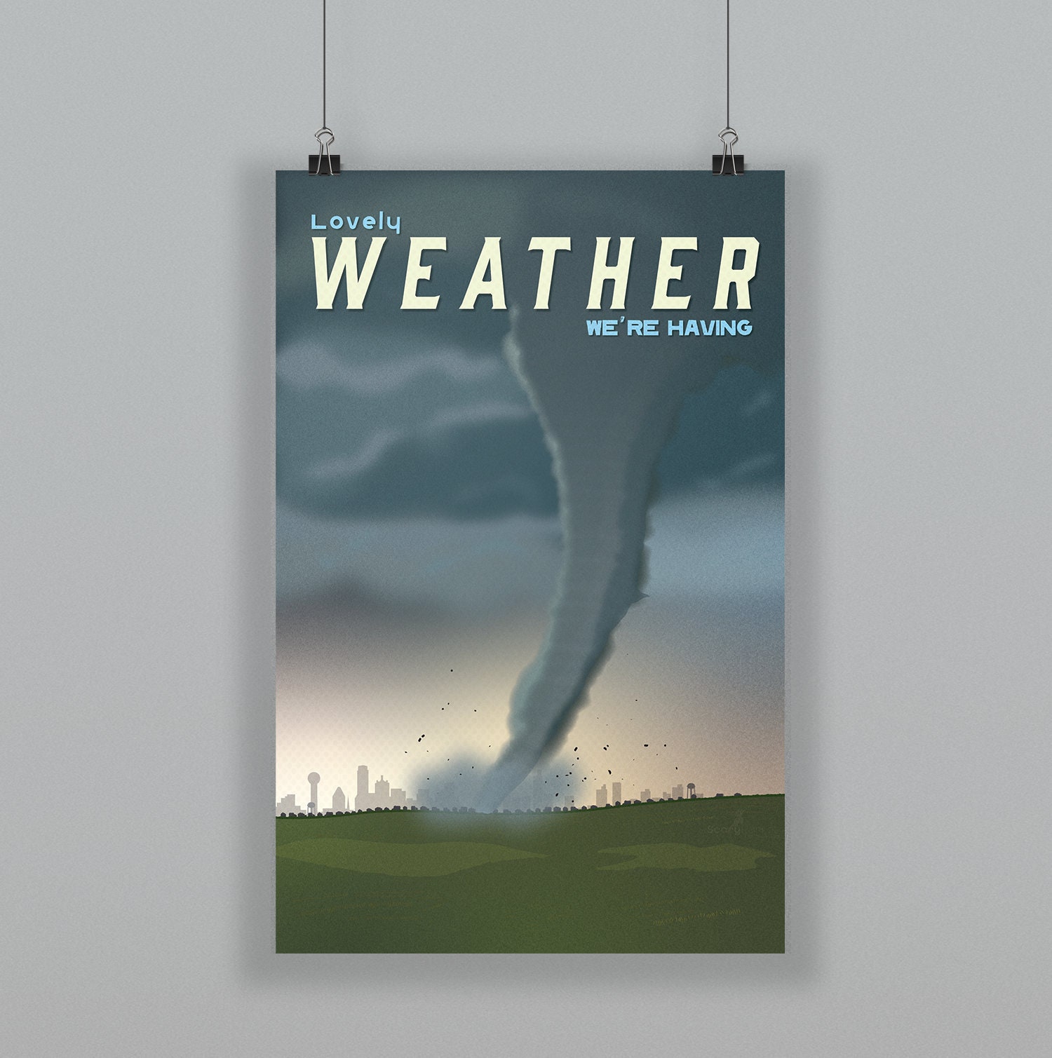 Lovely Weather We're Having - Etsy