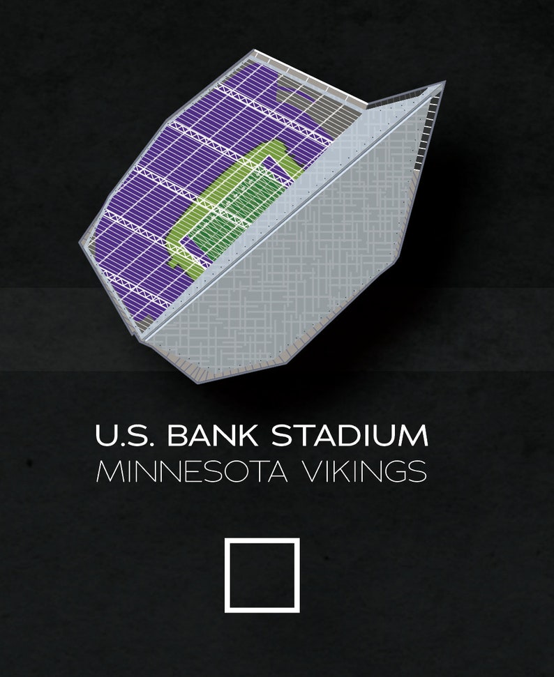 Football Stadium Checklist Poster NFL Pro football | Etsy