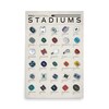 Football Stadium Checklist Poster NFL Pro Football National Football ...