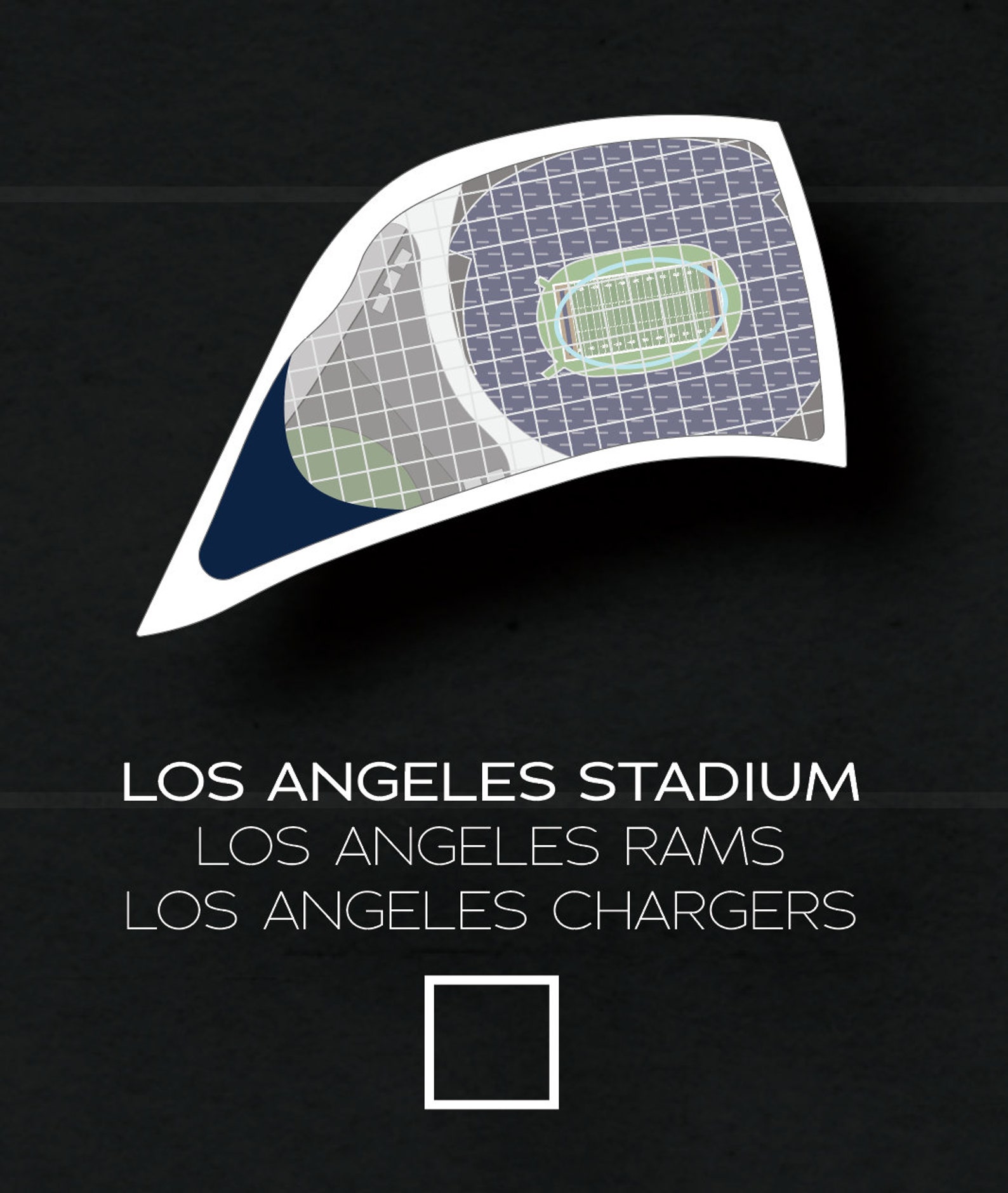 Football Stadium Checklist Poster NFL Pro Football - Etsy
