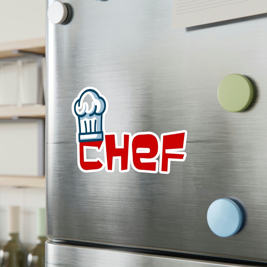 Chef Vinyl Decals / Cooking Vinyl Decals / Chef Sticker / Chef - Etsy