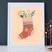 Christmas Printable Wall Art, Boho Christmas Set of 12 Prints ...