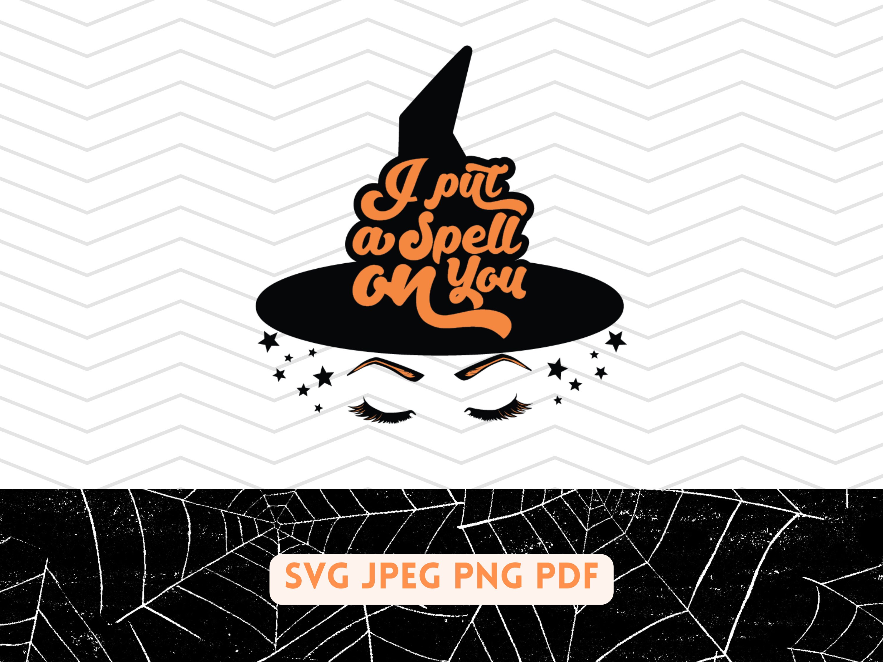 Witch Face SVG, Halloween Cut Files (jpeg, Png, Svg, Pdf) - Etsy