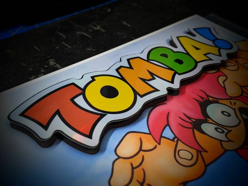 Tomba! Replica CD Poster Shadowbox (select a Size) (choose a Background ...