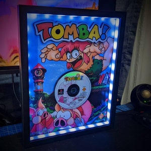 Tomba! Replica CD Poster Shadowbox (select a Size) (choose a Background ...