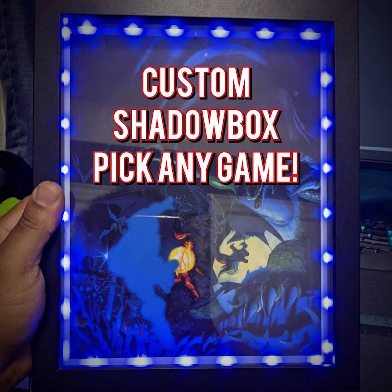 Custom Shadow Box - Etsy