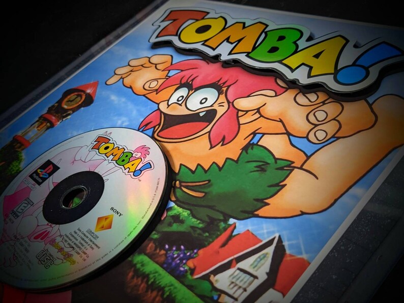 Tomba! Replica CD Poster Shadowbox (select a Size) (choose a Background ...
