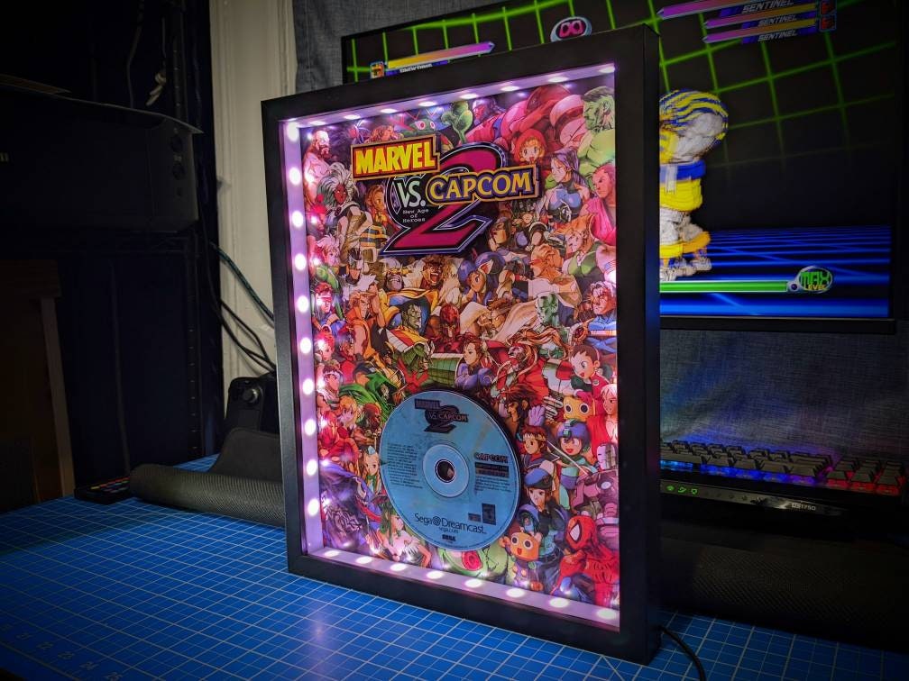 Marvel Vs. Capcom 2: New Age of Heroes Replica CD Poster - Etsy