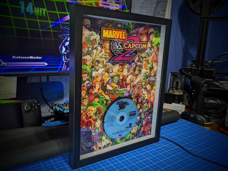 Marvel Vs. Capcom 2: New Age of Heroes Replica CD Poster - Etsy