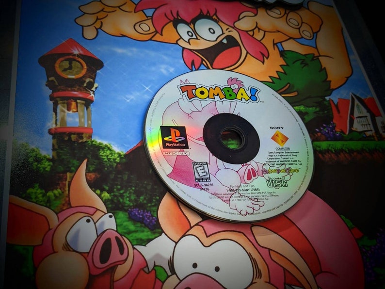 Tomba! Replica CD Poster Shadowbox (select a Size) (choose a Background ...