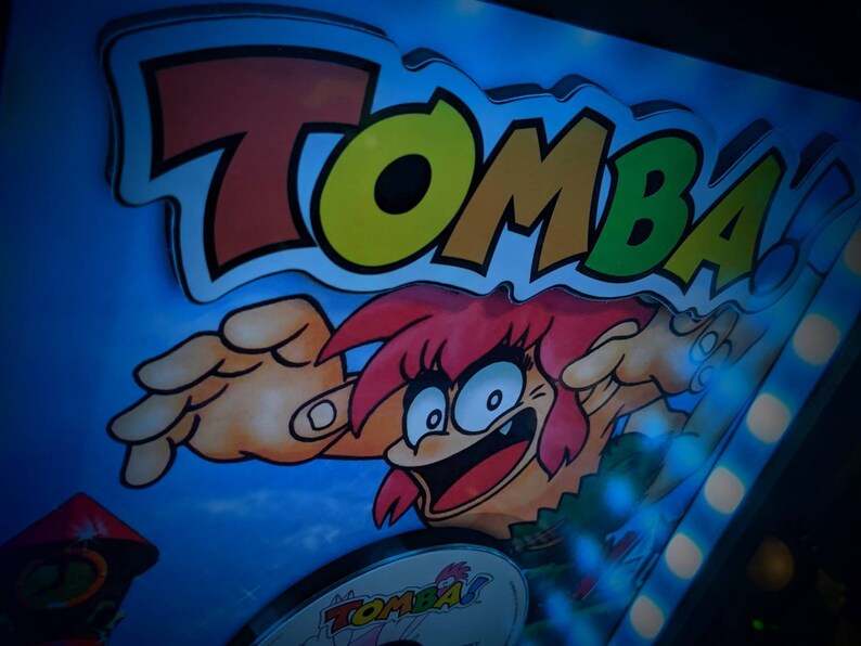 Tomba! Replica CD Poster Shadowbox (select a Size) (choose a Background ...