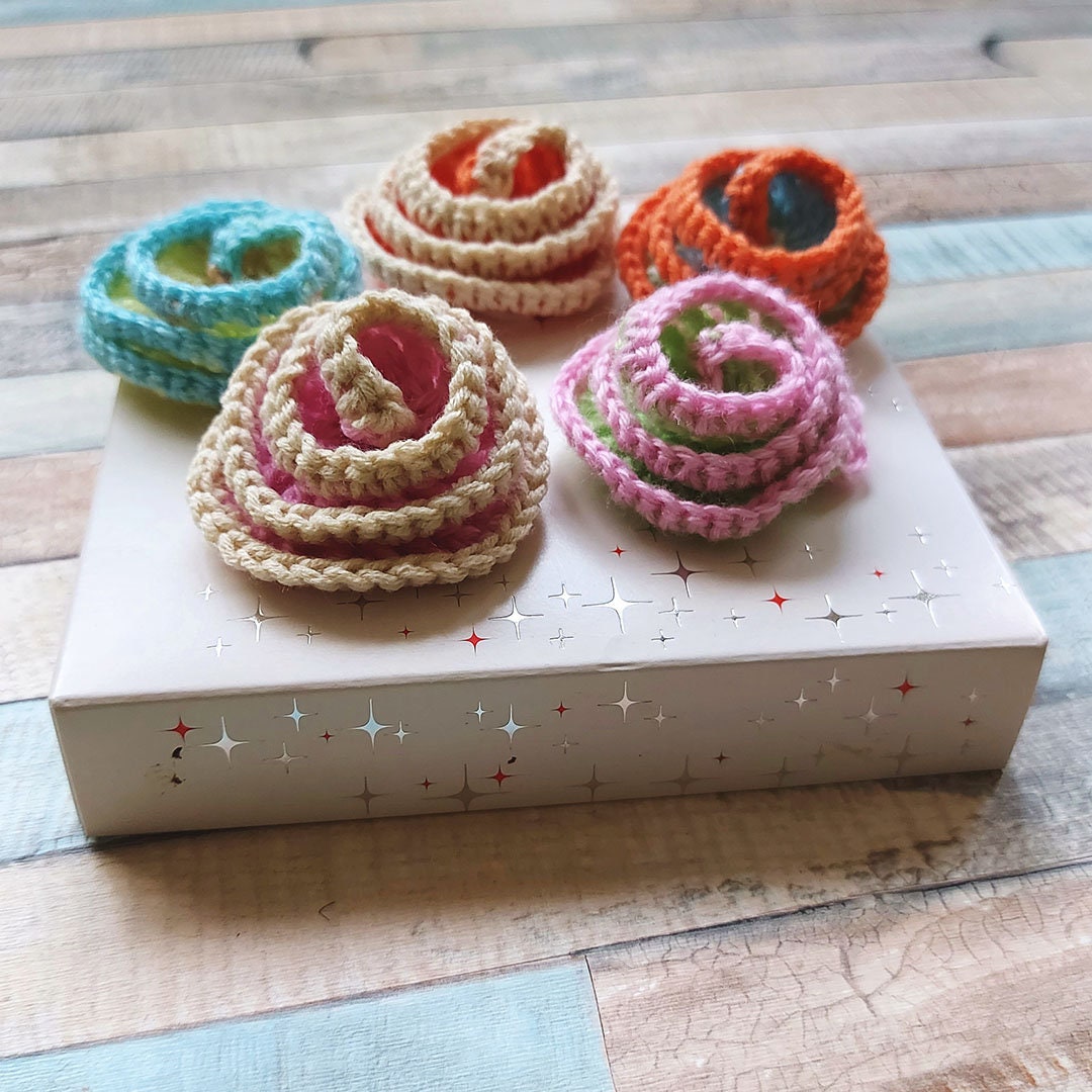 Small Flower Digital Pattern Photo Tutorial for Beginners - Etsy