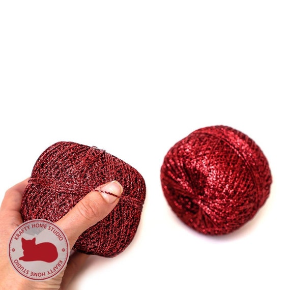 Red Wool Thread