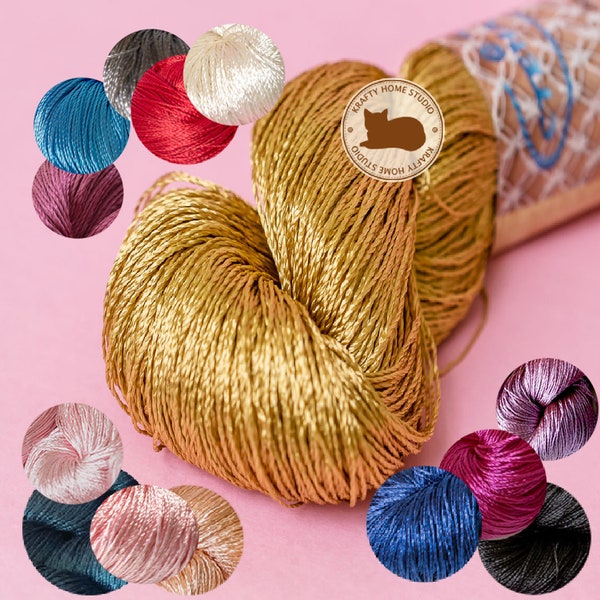 Viscose Silk Yarn - Etsy