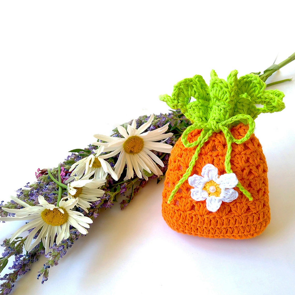 Crochet Drawstring Bag Tutorial How to Crochet Small Draw - Etsy