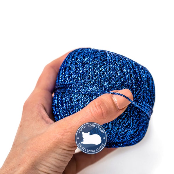 Metallic Yarn - Etsy