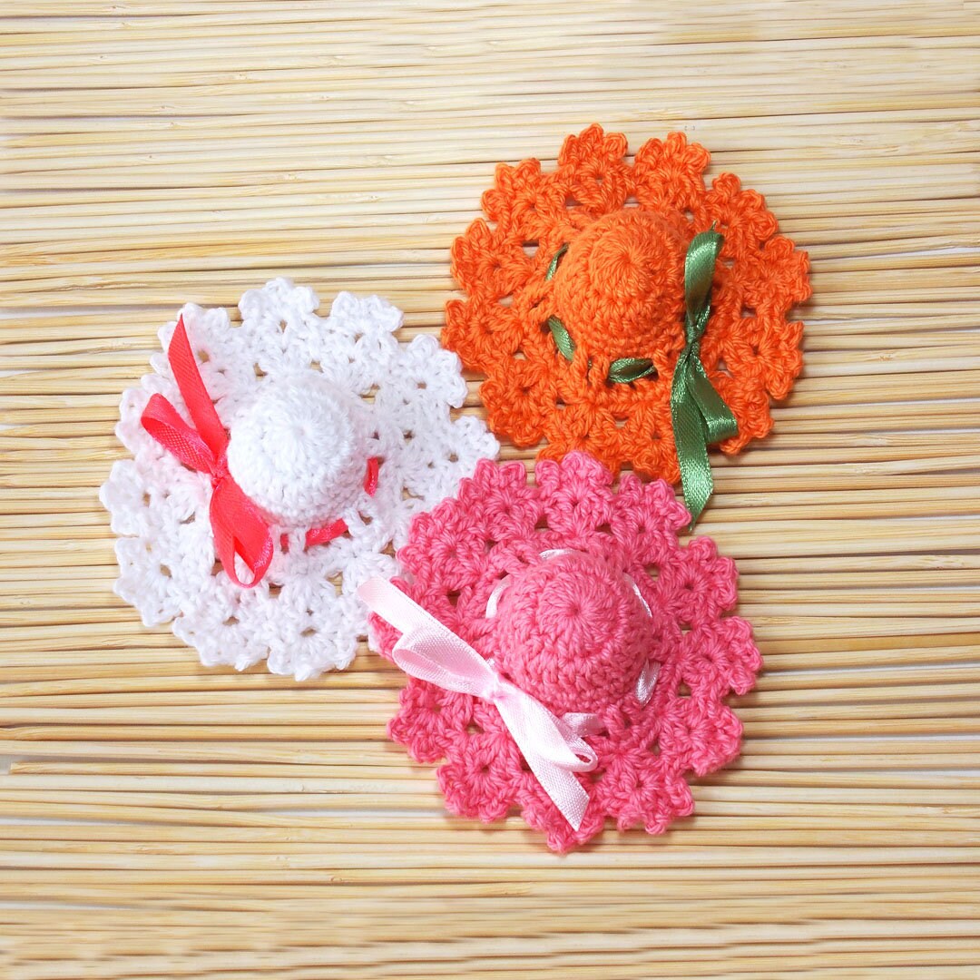 Crochet Mini Hat Pattern Home Decoration Nursery - Etsy
